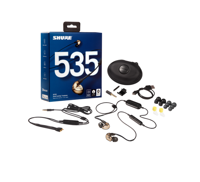 Shure SE535 Triple-Driver Universal-Fit Earphones